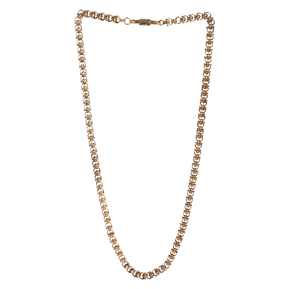Victorian Era Link Chain – Bell and Bird
