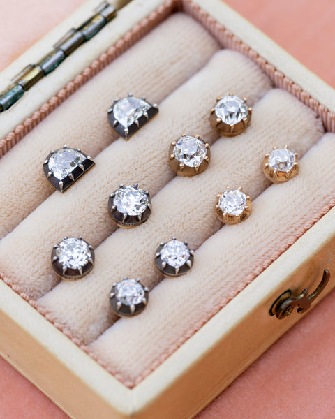 Bell & Bird Old Mine Cut Diamond Earrings – Bell and Bird