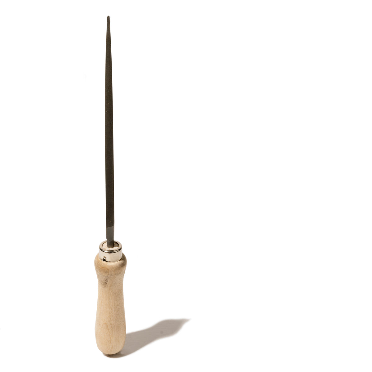 Triangular File with Wood Handle – Bell and Bird