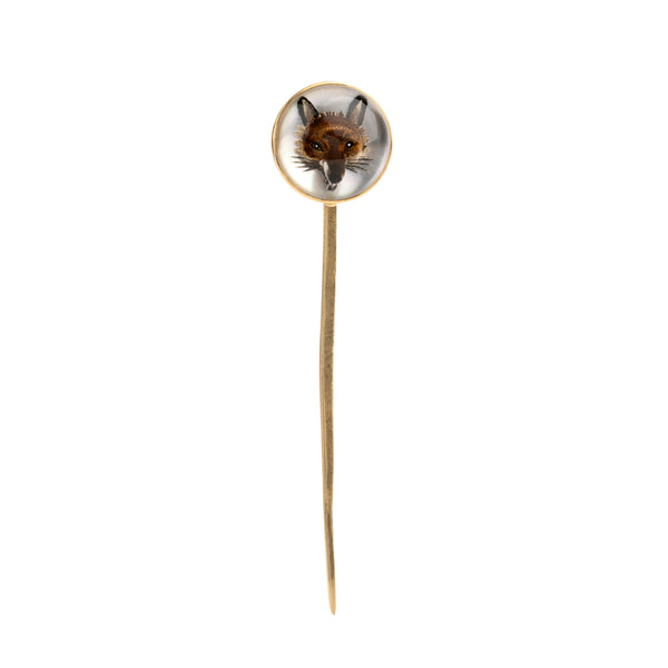 Victorian Era Essex Crystal Fox Stick Pin – Bell and Bird