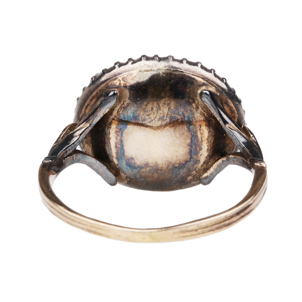 Georgian Era Amethyst and Diamond Ring | Bell and Bird
