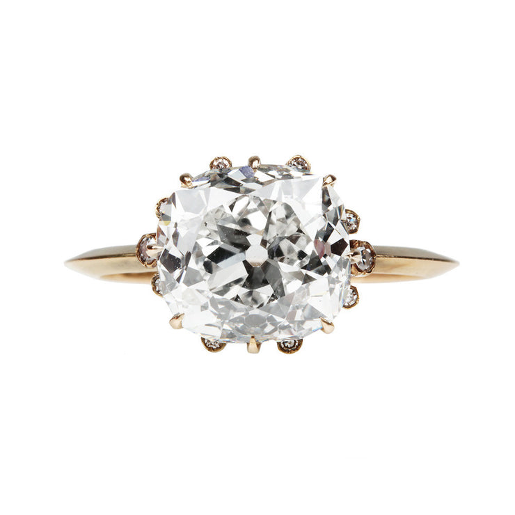 Bell & Bird Signature Old Mine Cut Diamond Solitaire Ring – Bell and Bird