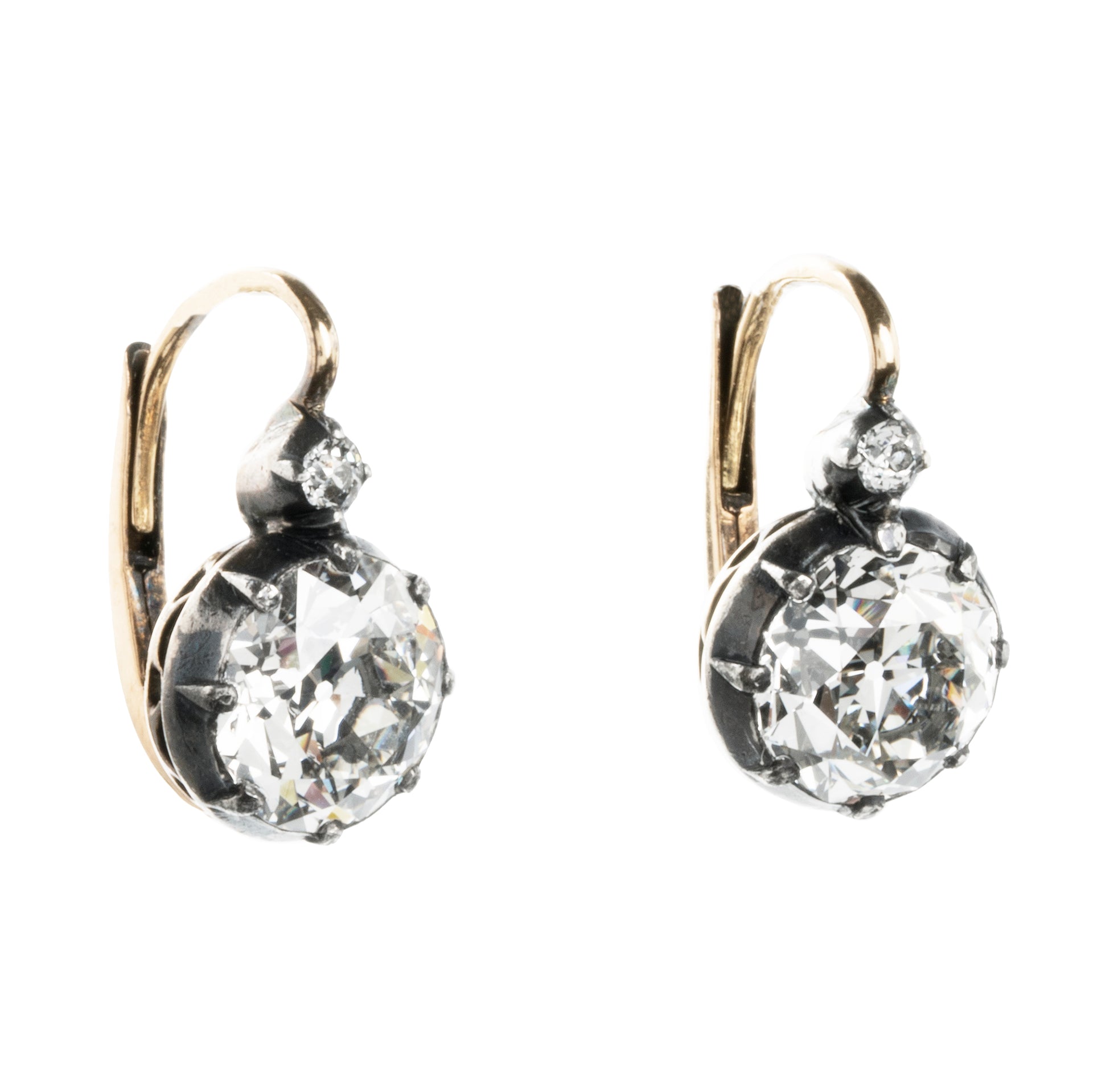 Early 20th Century Diamond Earrings – Bell and Bird