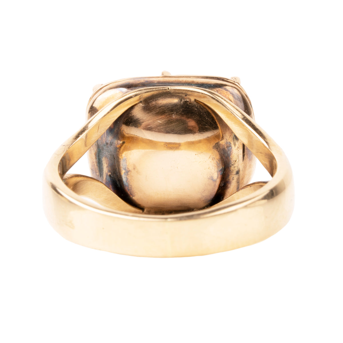 Georgian era Green Paste Ring | Bell and Bird