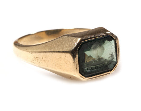 Fox Intaglio Ring | Bell and Bird