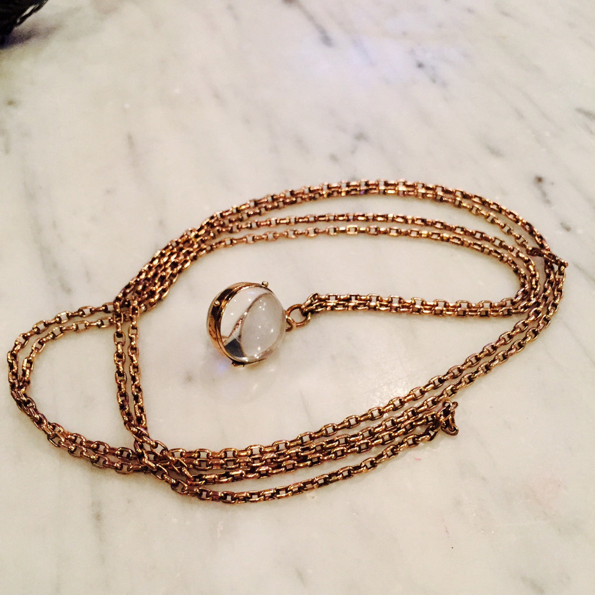 Victorian Era Long Chain | Bell and Bird